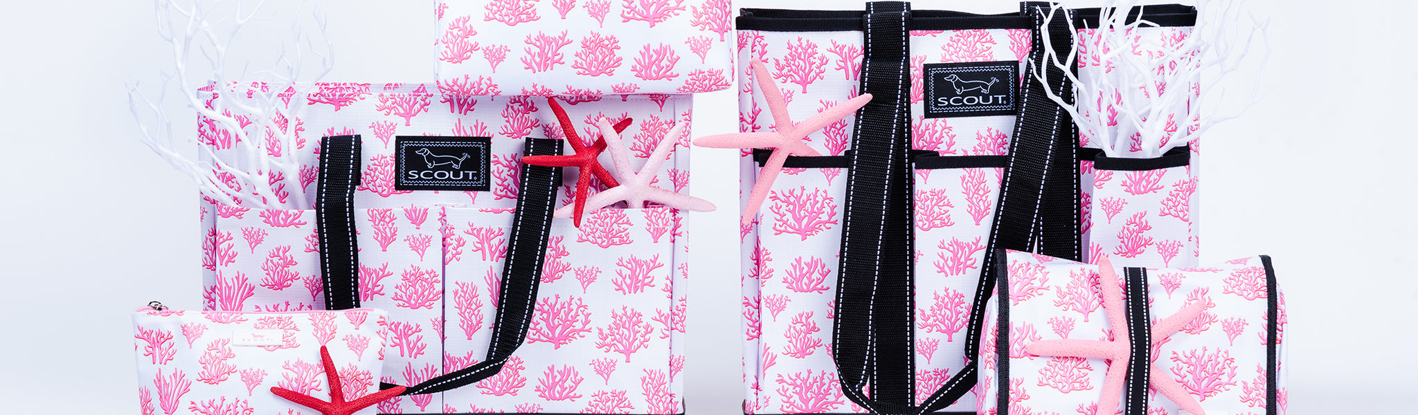 Scout Bags Hostess Gifts: Floral Reef Collection