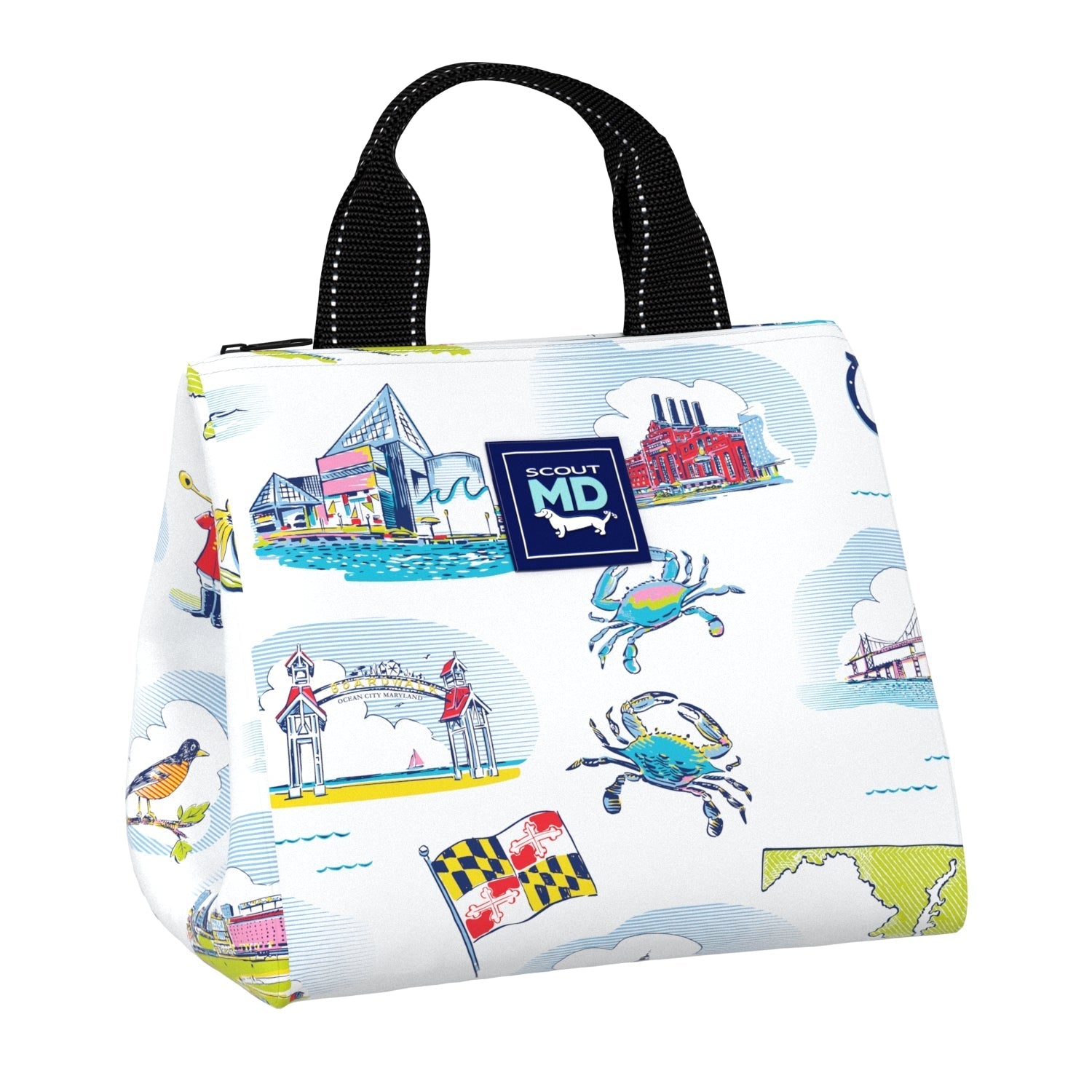 Eloise Lunch Box - Maryland Pattern | SCOUT Bags
