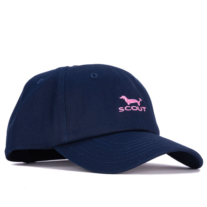 Heads or Tails Baseball Cap - Navy and Pink | SCOUT Bags