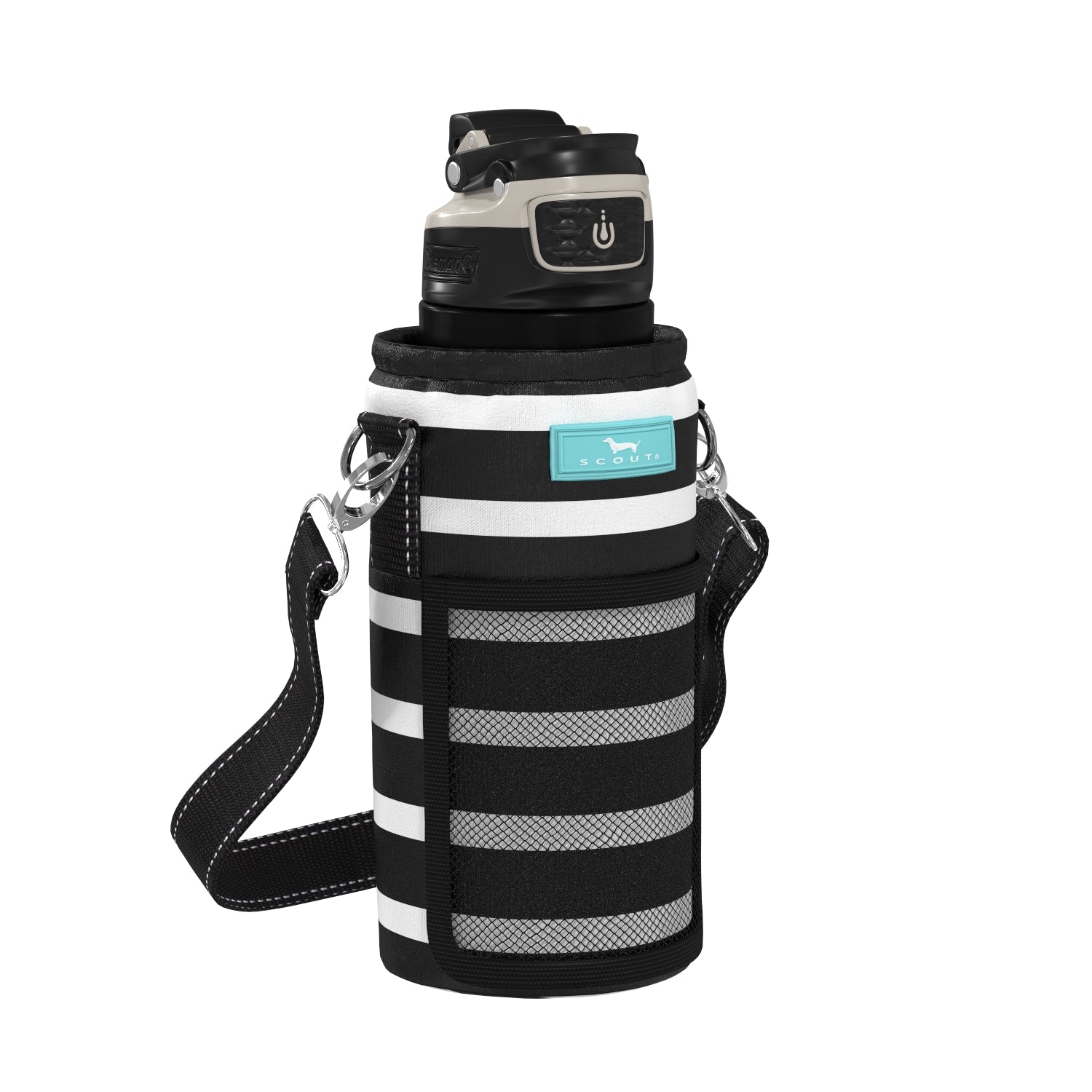 Water Bottle Koozie - Fleetwood Black | SCOUT Bags