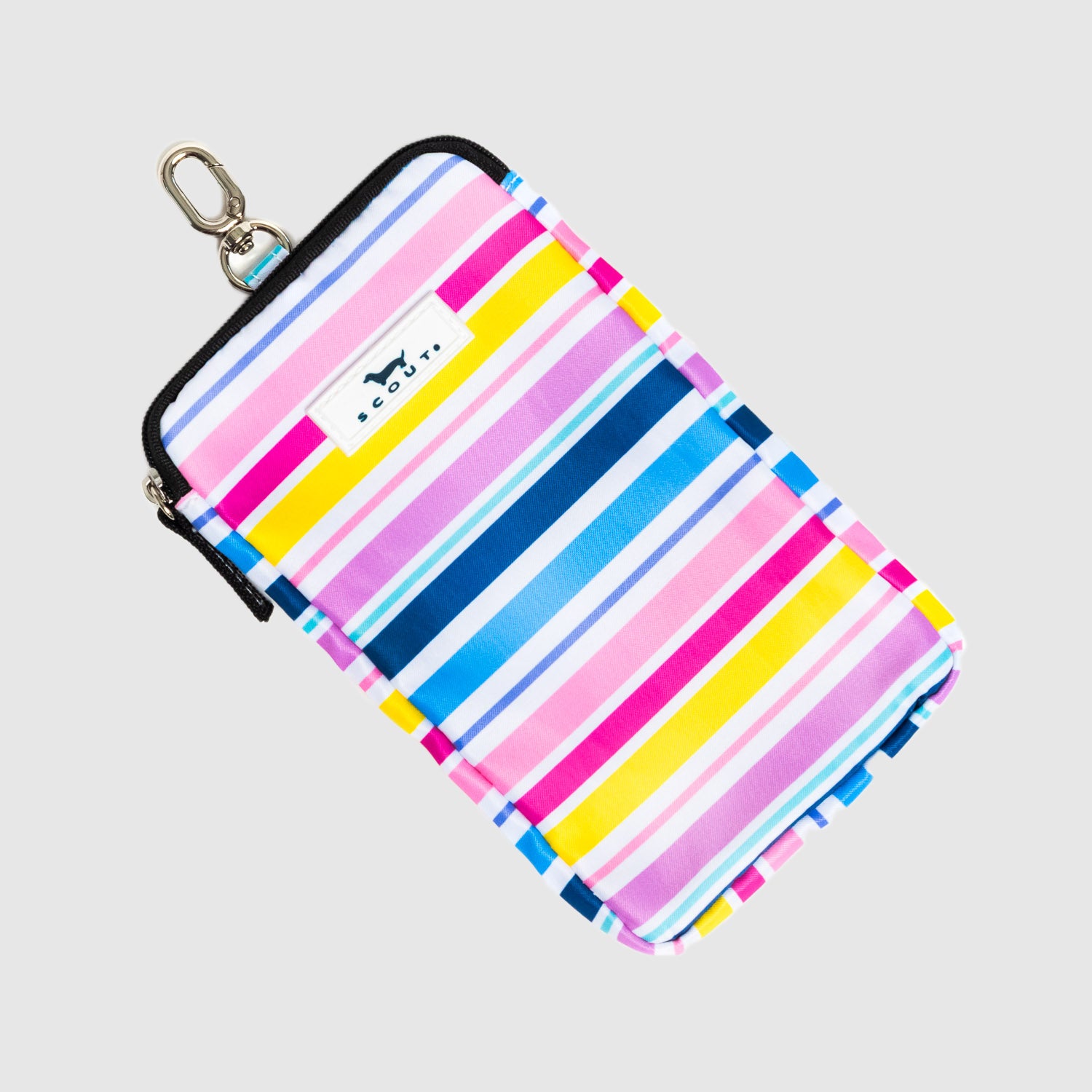 Call Me Maybe Phone Pouch - Pink - Stripe A Pose | SCOUT Bags