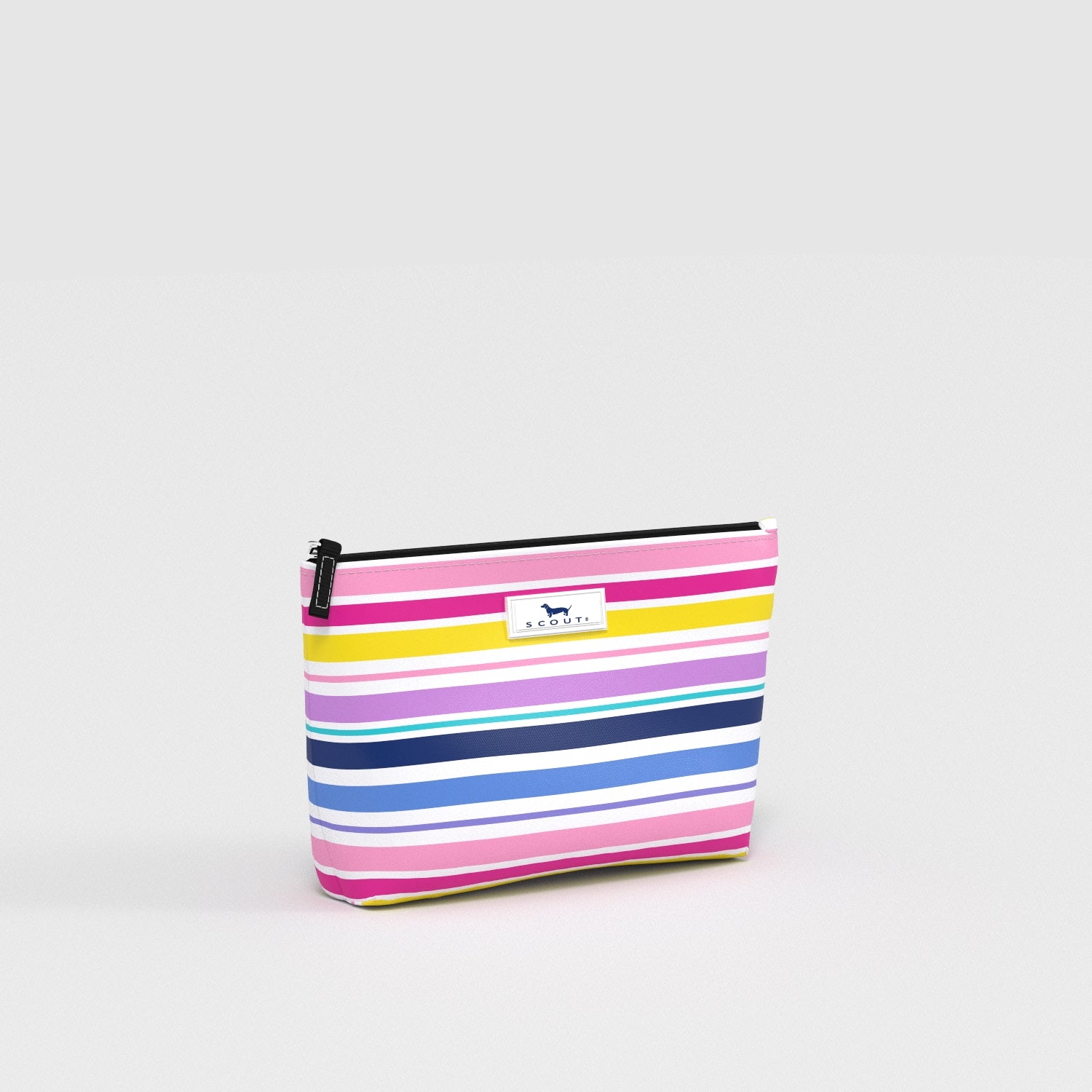 Twiggy Makeup Bag - Pink - Stripe A Pose | SCOUT Bags