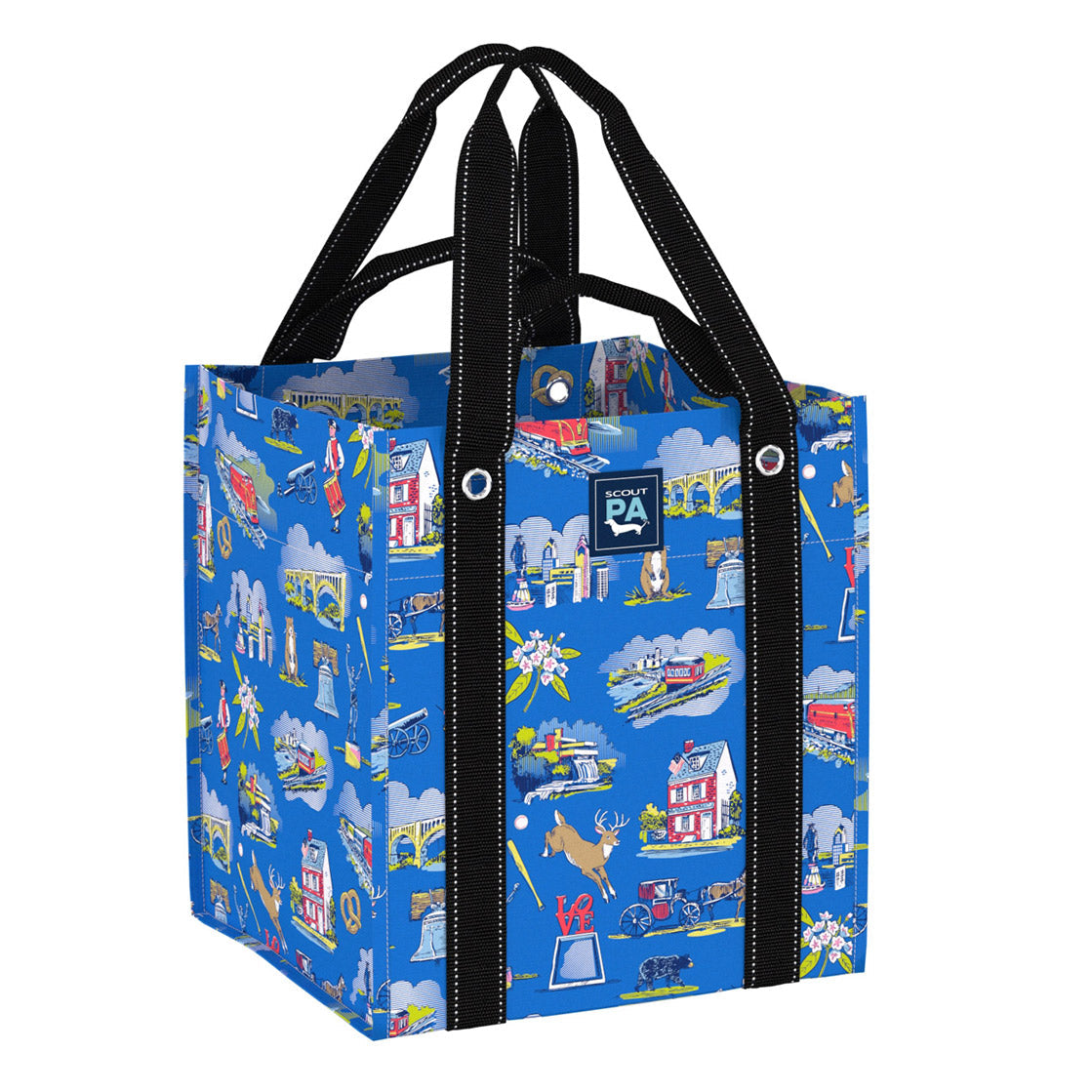 Bagette Market Tote - Pennsylvania Pattern | SCOUT Bags