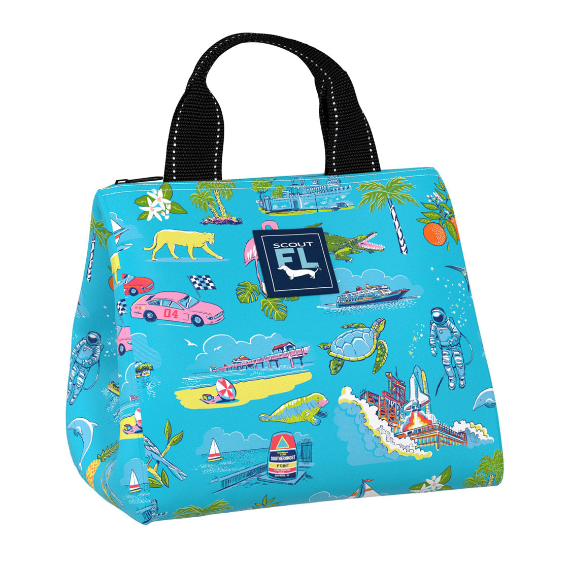 Eloise Lunch Box - Florida Pattern | SCOUT Bags